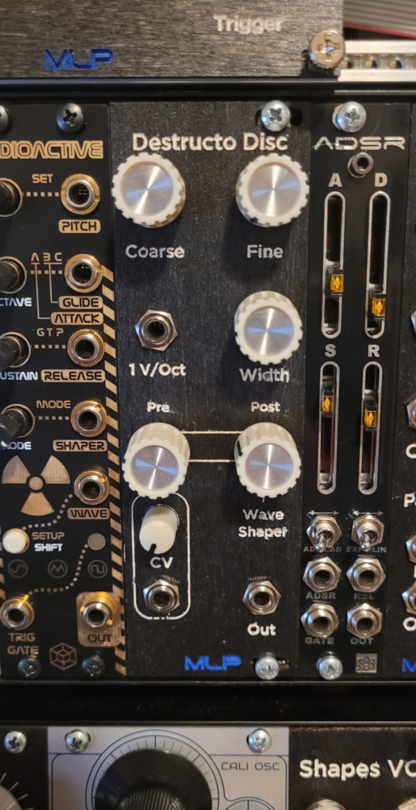New Eurorack Design: Destructo Disc - Mechlab Industries