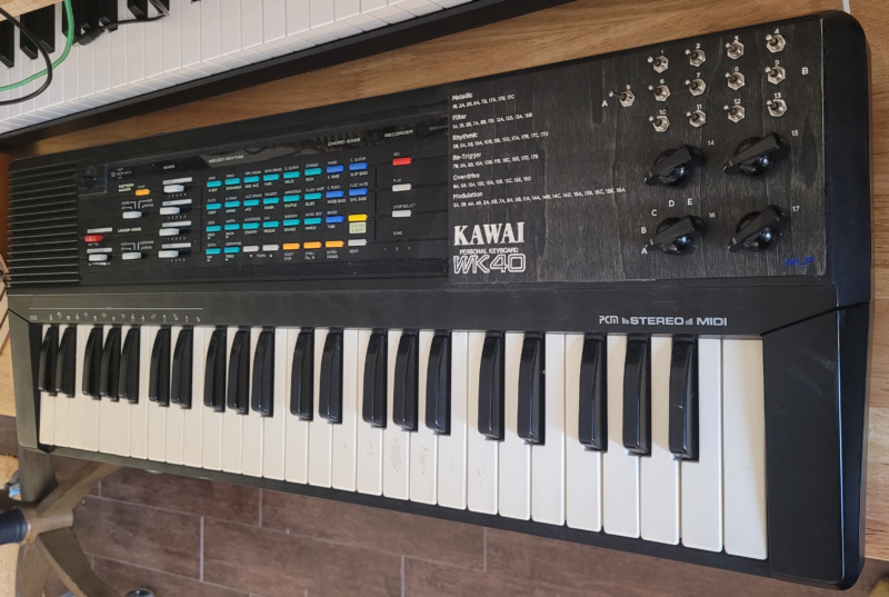 Circuit Bent Kawai WK40 - Mechlab Industries